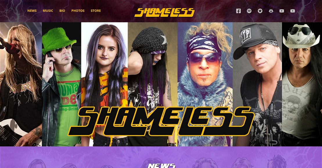 Alexx Michael (Shameless) | JH Web Designer